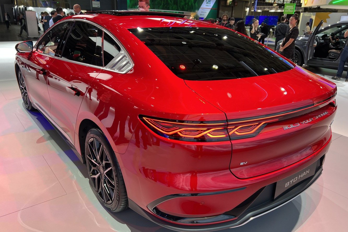 BYD Han technical specifications and fuel economy